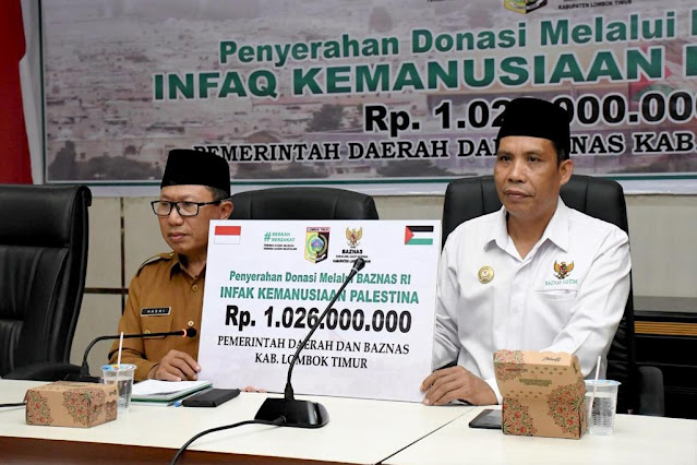 Pemkab Lombok Timur serah bantuan Rp 1 Milyar untuk Palestina - OPSINTB ... Pemkab Lombok Timur serah bantuan Rp 1 Milyar untuk Palestina - OPSINTB ...